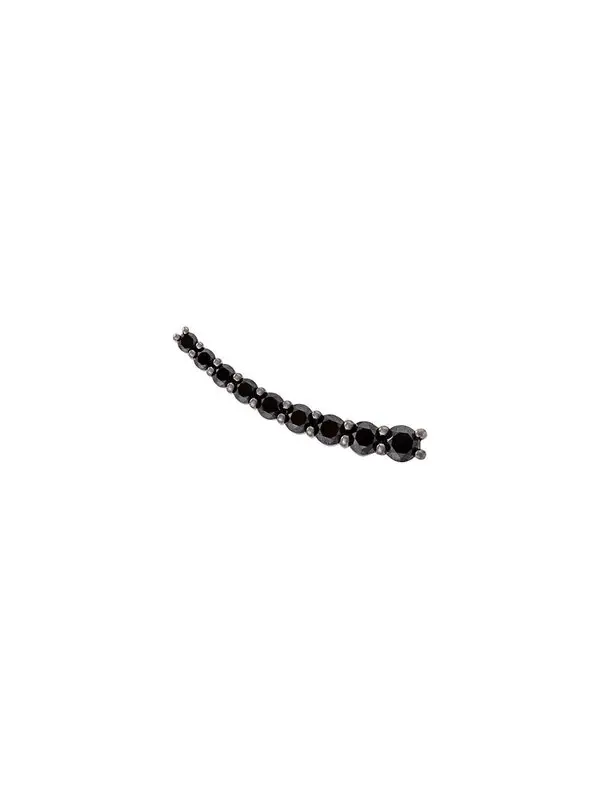 ALINKA Dasha Black Diamond Left Side Large Slider Earring