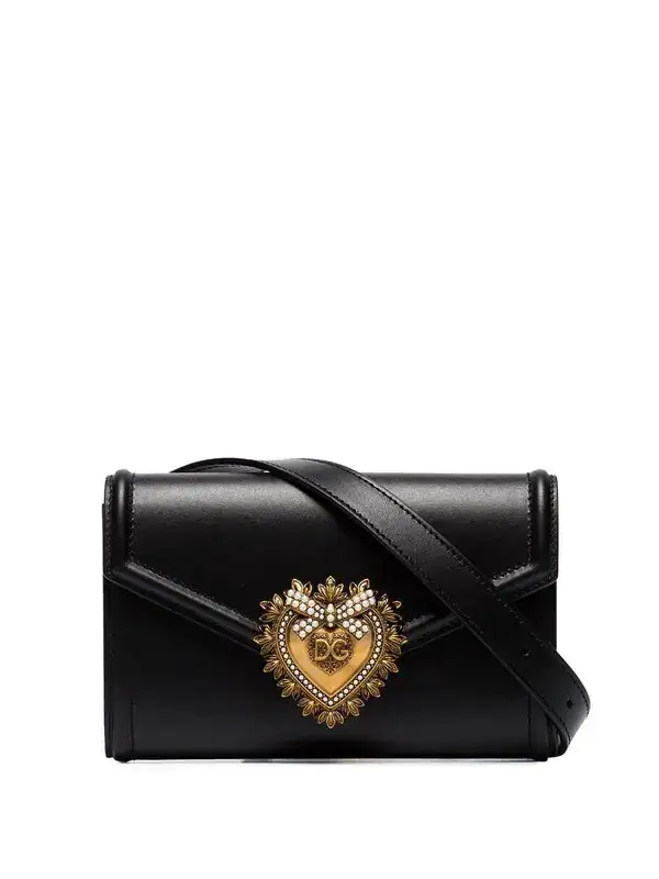 Dolce & Gabbana Devotion Belt Bag In Black - 55% Off | Editorialist