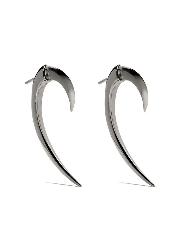 SHAUN LEANE Hook Earrings - Silver