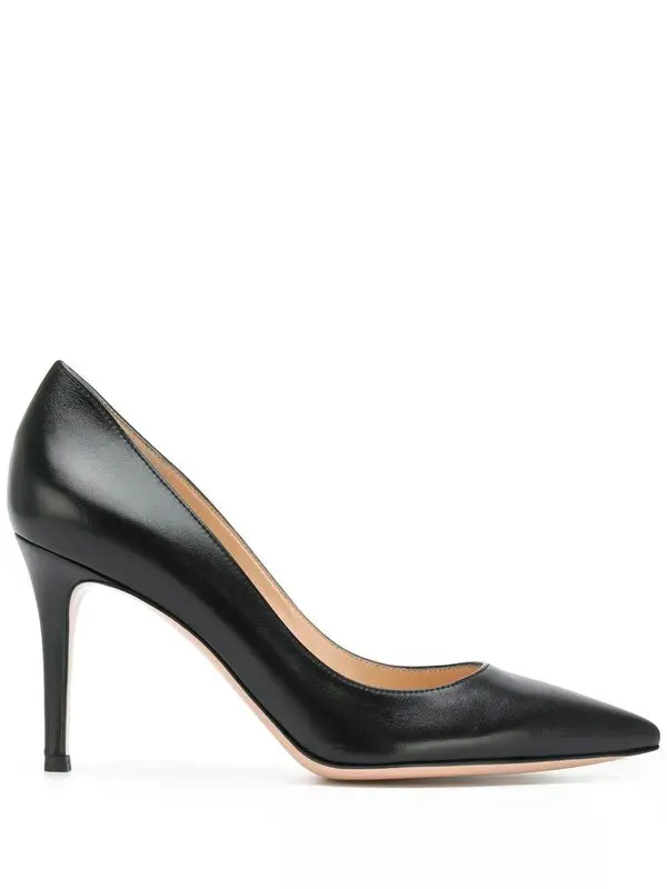 GIANVITO ROSSI 85mm Leather Pumps