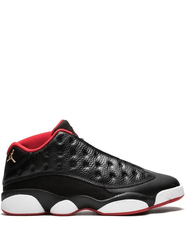 JORDAN Air Retro Low Bred Sneakers - Black