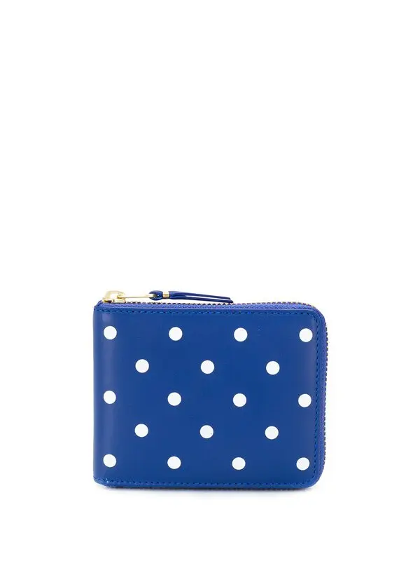 Comme Des Garçons Dotted Pattern Wallet