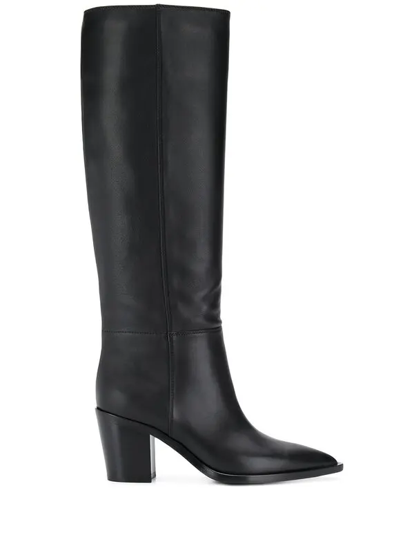 GIANVITO ROSSI Leather Long Length Boots