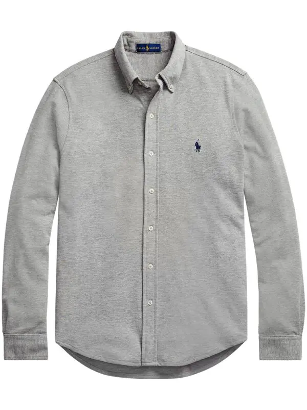 Ralph Lauren Logo Embroidered Button-down Shirt