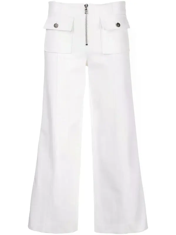 Cinq À Sept Flared Cropped Jeans