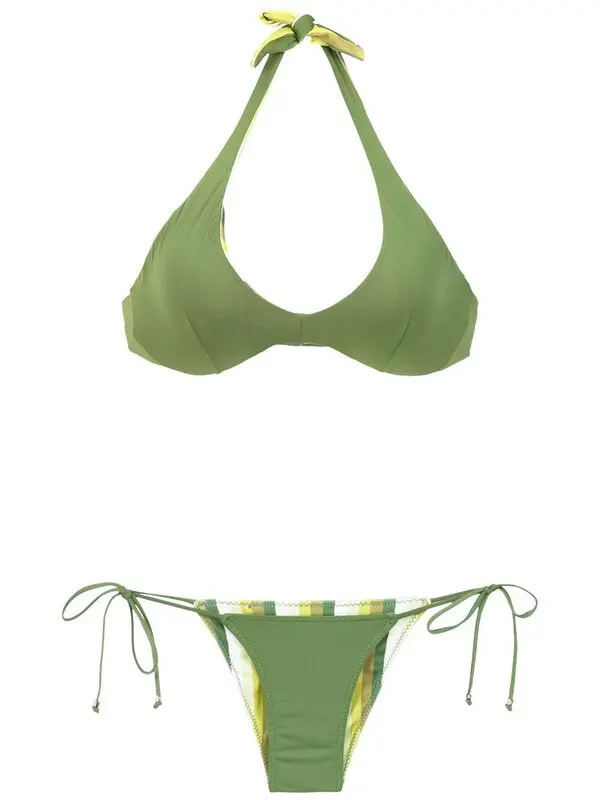 AMIR SLAMA Reversible Bikini Set