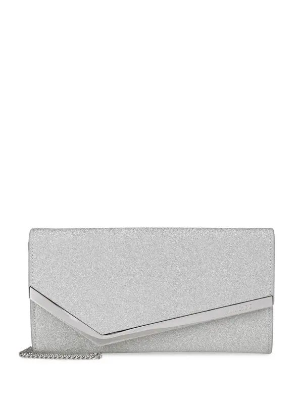 JIMMY CHOO Emmie Clutch - Grey