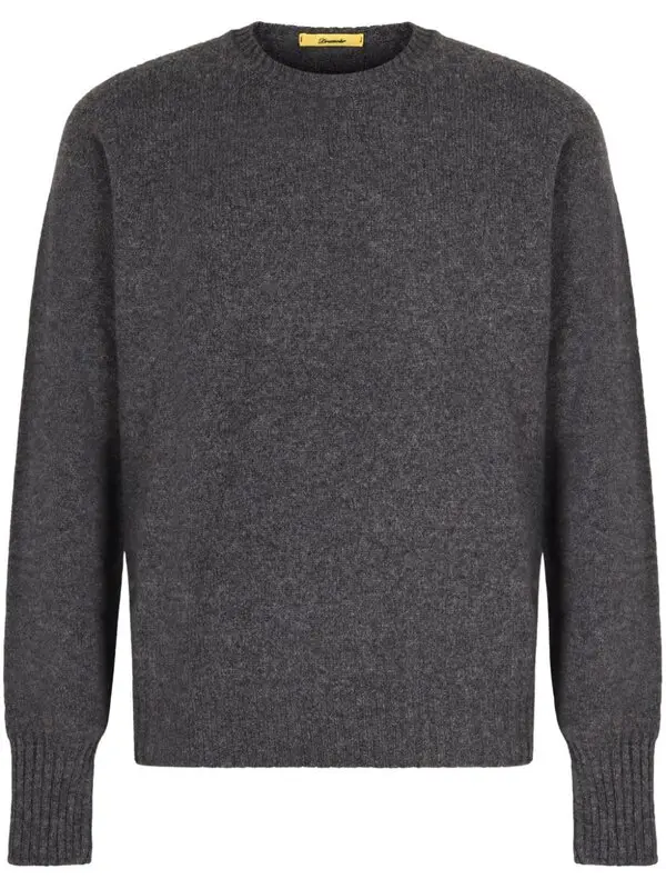 DRUMOHR Mélange-effect Jumper - Grey