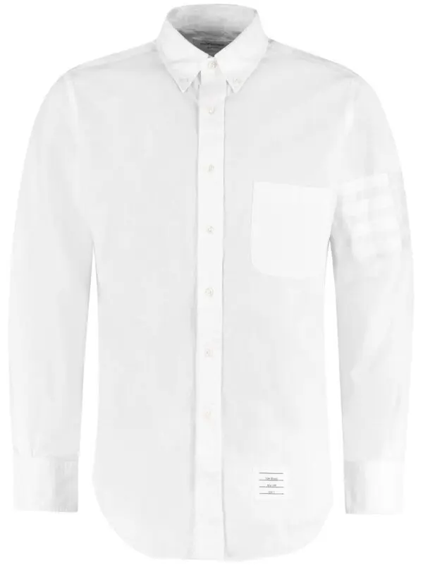 Thom Browne 4-bar Oxford Shirt - White