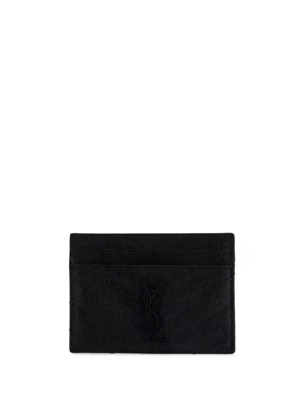 Saint Laurent Monogram Quilted Card Holder