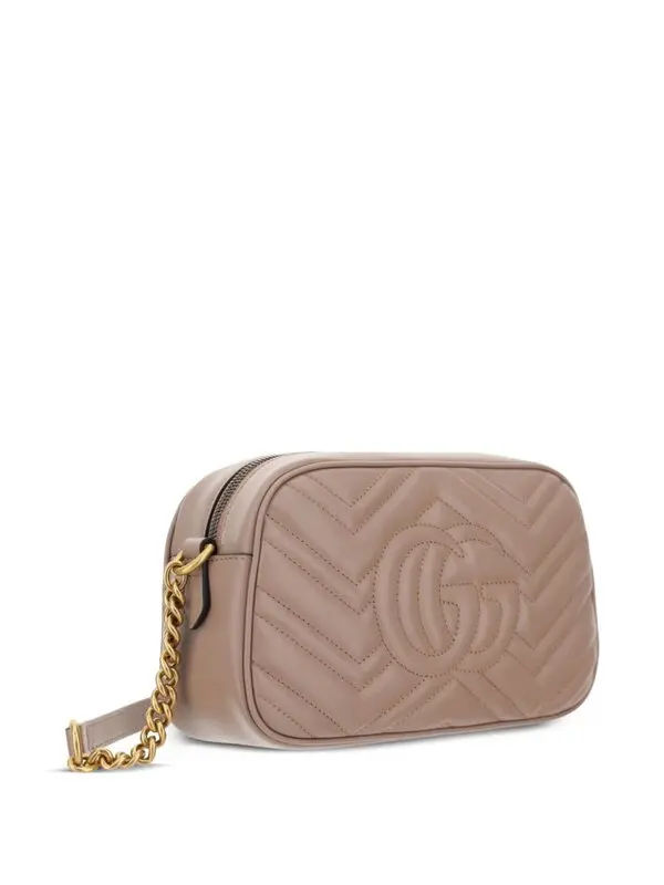 Gucci Small Gg Marmont Shoulder Bag - Pink