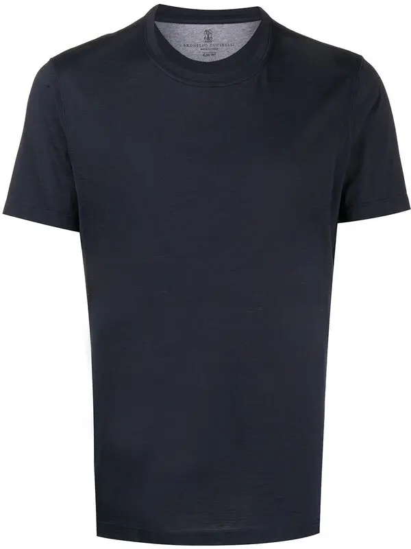 Brunello Cucinelli Short-sleeve Fitted T-shirt