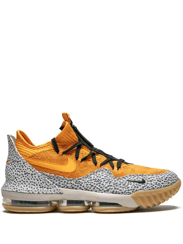 Nike X Atmos Lebron Xvi Low Ac Safari Sneakers