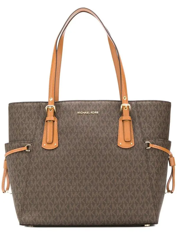 Signature Logo Voyager Small Logo Tote Michael Kors NEW Michael