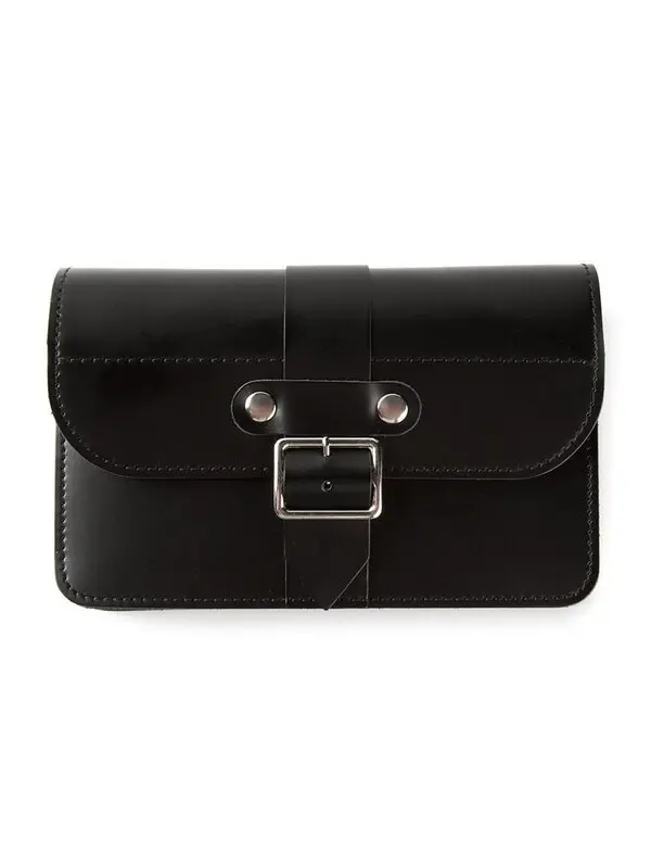 Comme Des Garçons Buckled Leather Wallet