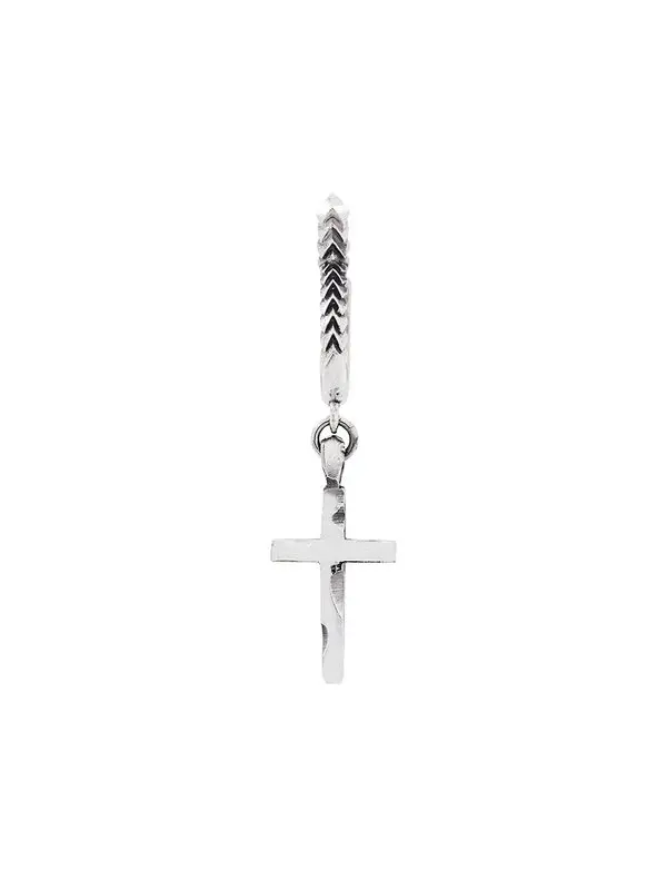 Emanuele Bicocchi Cross Earring