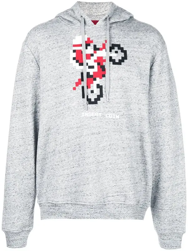 MOSTLY HEARD RARELY SEEN Motorcycle Print Hoodie