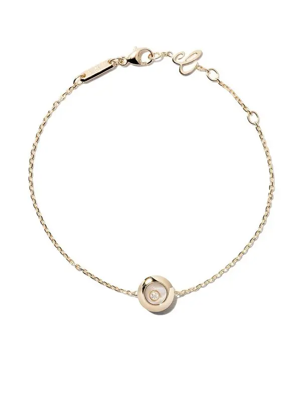 Chopard 18kt Happy Diamonds Icons Bracelet - Gold