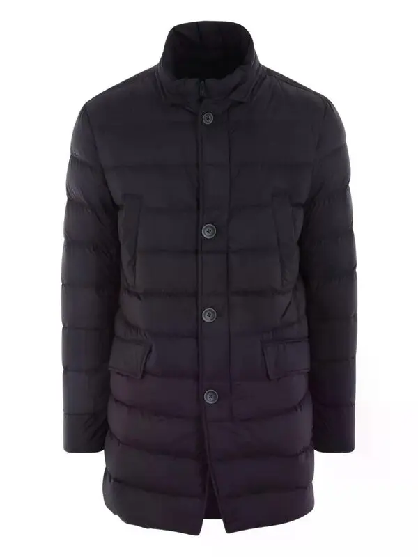 Herno Padded Straight Fit Jacket - Blue