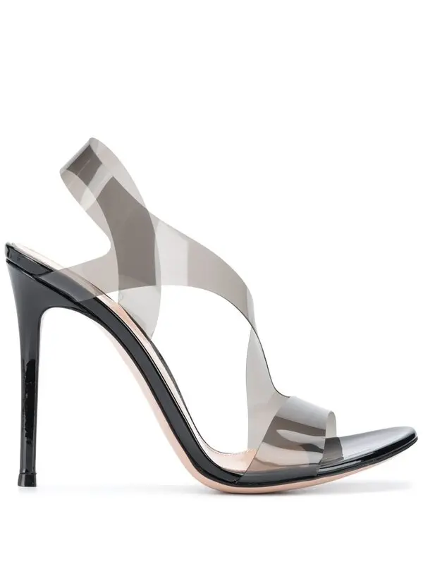 GIANVITO ROSSI Metropolis 105mm Sandals - Black