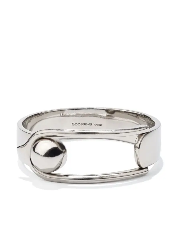 GOOSSENS Paris Buckle Bracelet - Silver