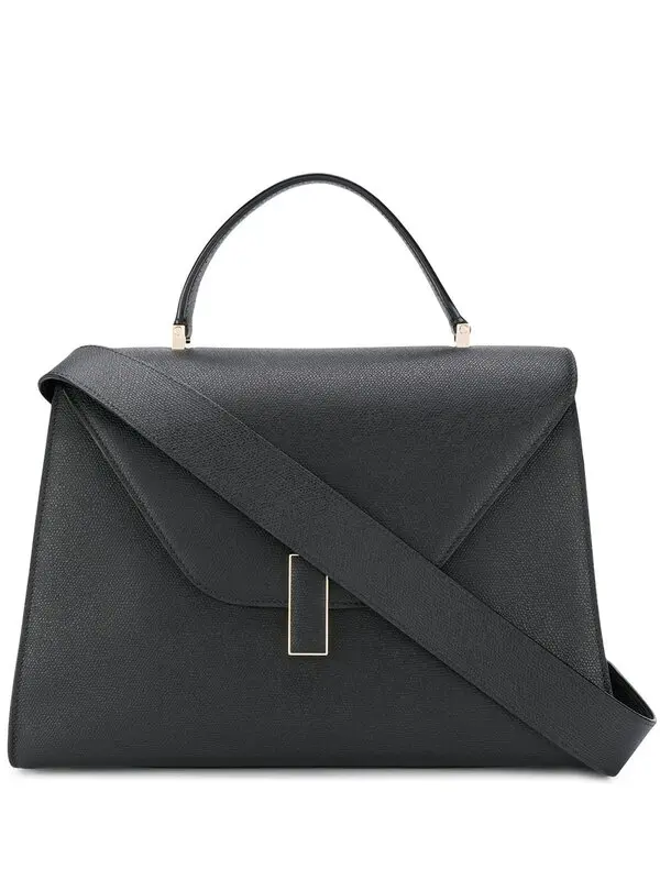 VALEXTRA Oversized Envelope Tote - Black