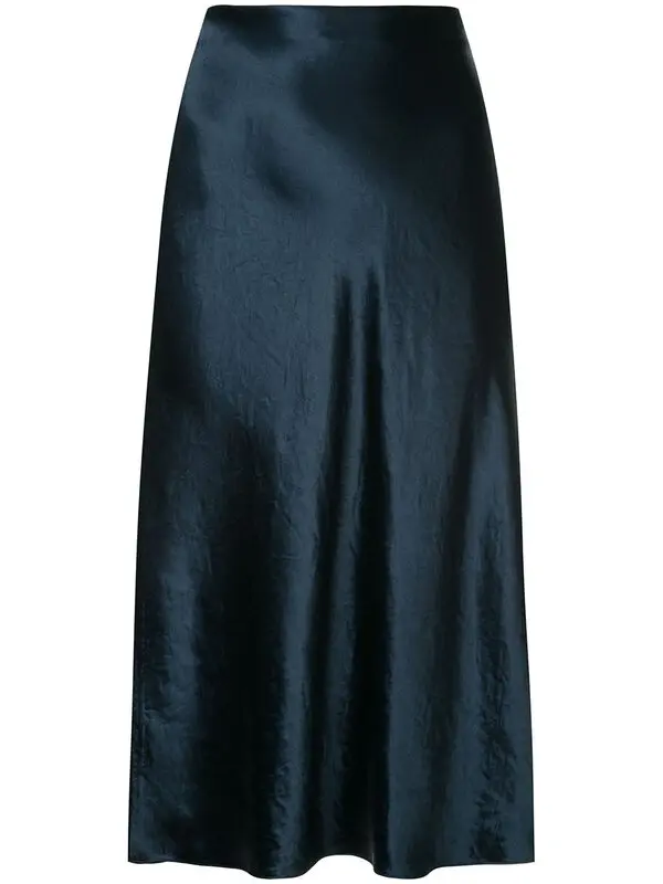Vince High-waisted Skirt - Blue