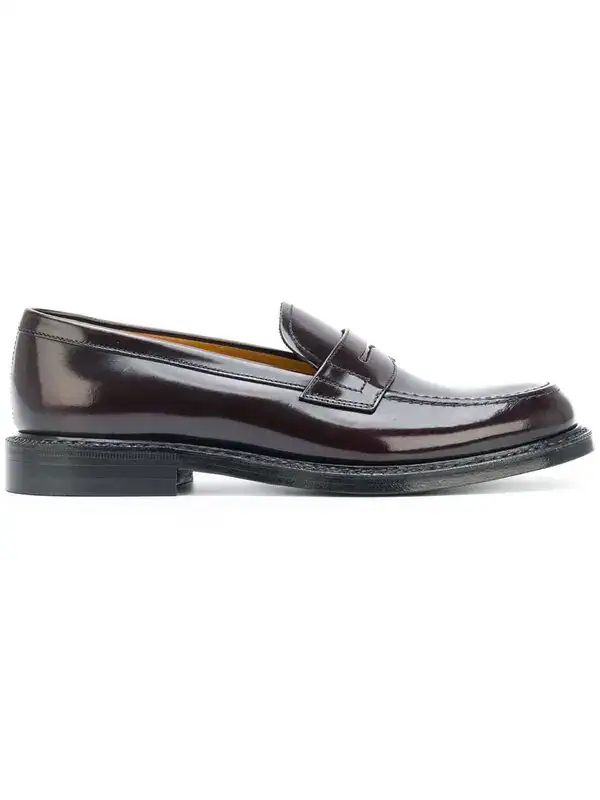 Church'S Staden Leather Loafers Brown Editorialist