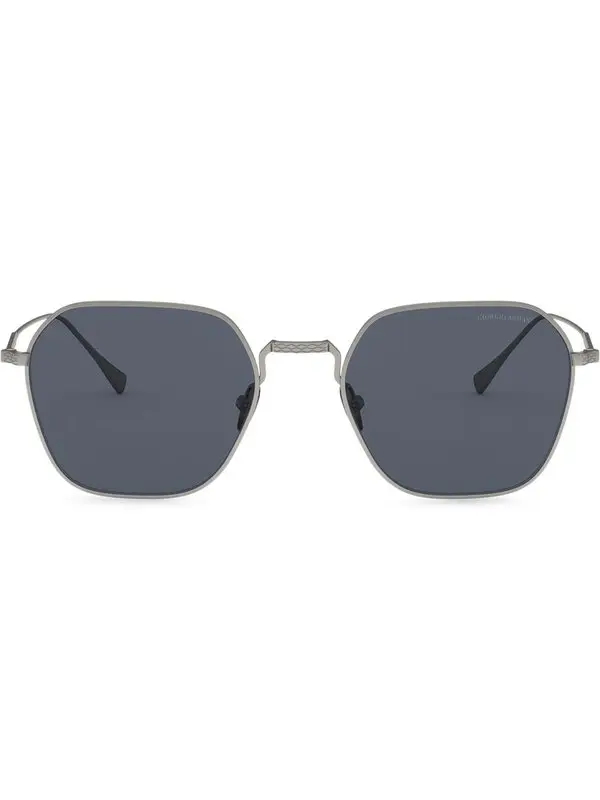 Giorgio Armani Square Frame Sunglasses - Grey
