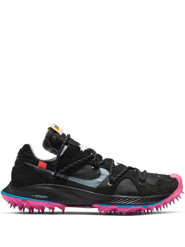 Nike X Off White Zoom Terra Kiger Sneakers - Black