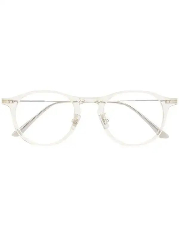 サングラス/メガネ GENTLE MONSTER COZMO C1 Gentle Monster Cozmo C1 Optical Glasses - White | Editorialist