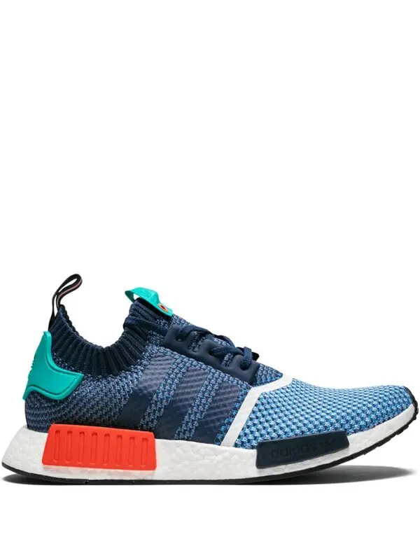Adidas Nmd_r1 Primeknit Packer Shoes Sneakers - Blue