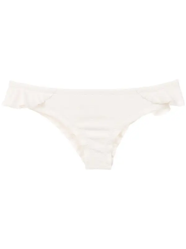 CLUBE BOSSA Laven Bikini Bottom - White