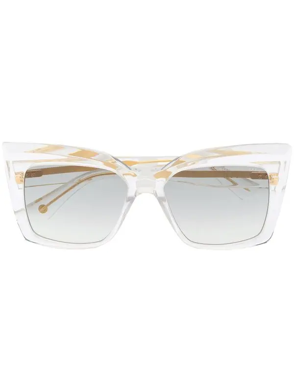 Dita Telemaker Square-frame Sunglasses