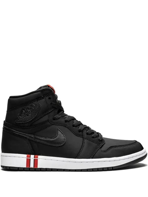 JORDAN X Psg Air 1 Retro High Og Sneakers - Black