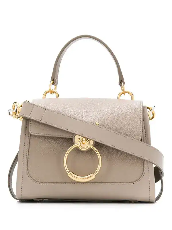 Chloé Mini Tess Day Bag Neutrals Editorialist - Main Image