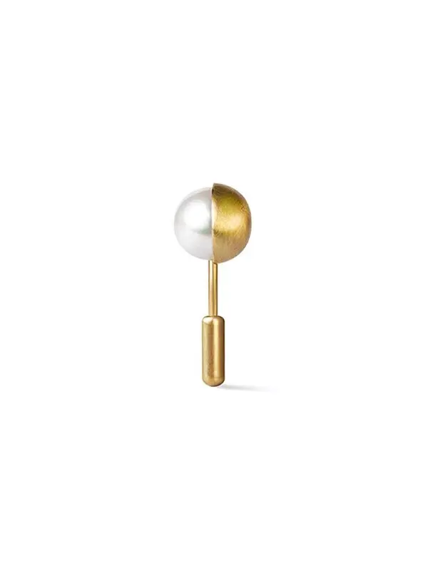 Shihara Half Pearl 90° Earring