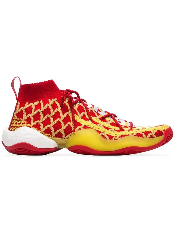 Adidas X Pharrell Williams Crazy Byw Chinese New Year Sneakers - Red