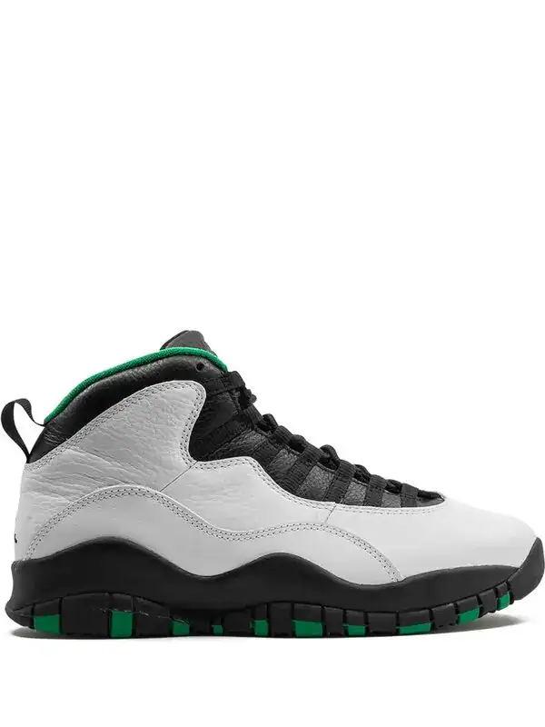 JORDAN Air 10 ""seattle Supersonics"" Sneakers - White | Editorialist