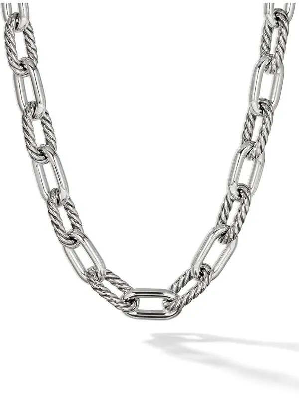 David Yurman Dy Madison Chain Necklace - Silver