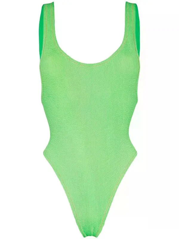 REINA OLGA Ruby Crinkle One Piece Swimsuit