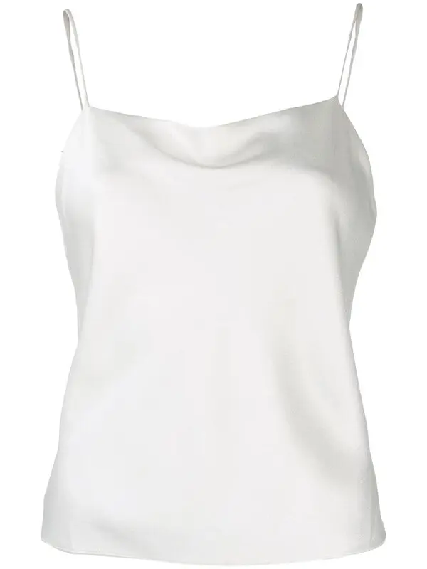 Alice + Olivia Square Neck Camisole Top - White