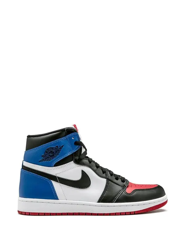 JORDAN Air 1 Retro High Og Top 3 Sneakers - Black