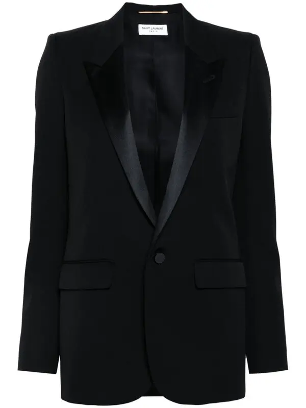Saint Laurent Single-breasted Tuxedo Jacket