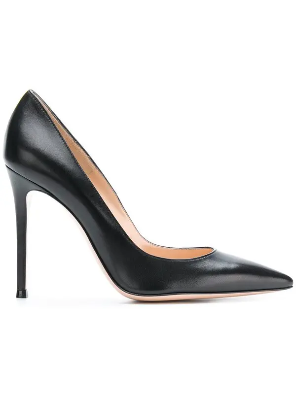GIANVITO ROSSI 105 Stiletto Pumps - Black