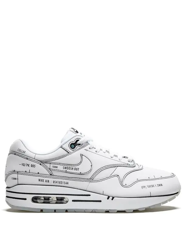 Nike Air Max 1 Sketch Sneakers - White