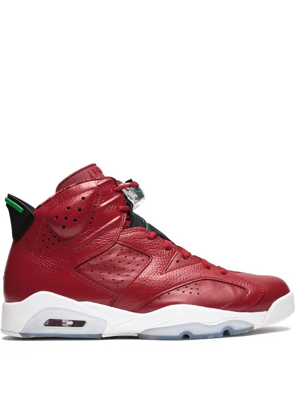 JORDAN 6 Spiz'ike High-top Sneakers - Red