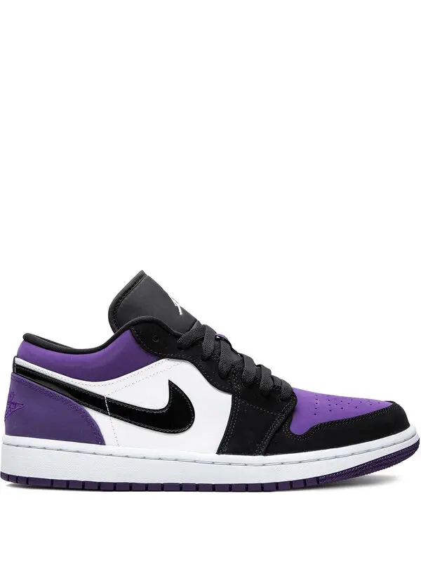 JORDAN Air 1 Low Court Sneakers - Purple