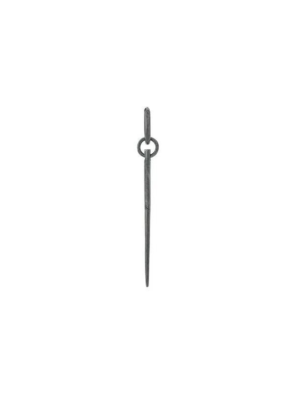 PARTS OF FOUR Hoop Spike Earring - Grey