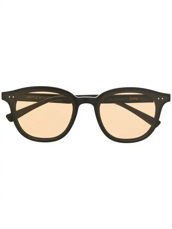 Gentle Monster Lang 01 Sunglasses - Orange | Editorialist